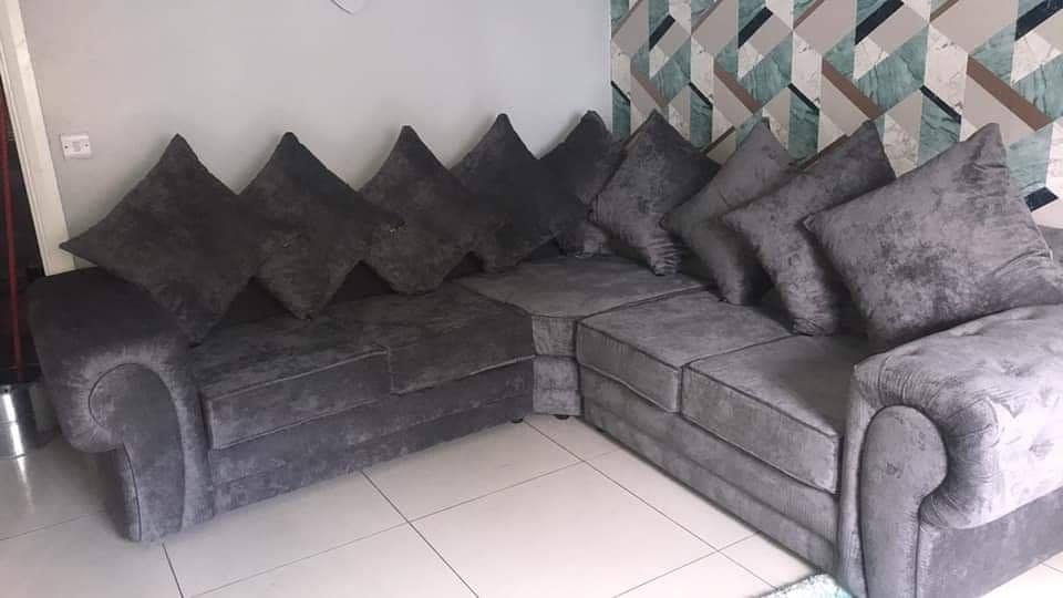 Verona Corner Sofa 2C2 Scatter back – First Class Furniture